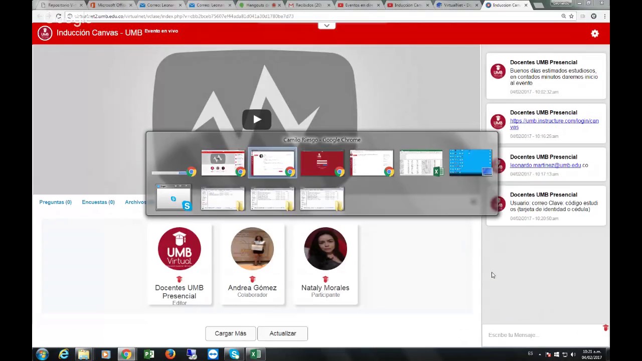 Inducción Canvas - UMB - YouTube