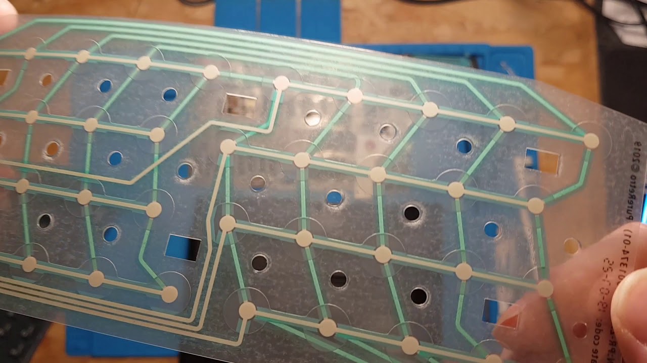 Spectrum 48K - keyboard Membrane Replacement - YouTube