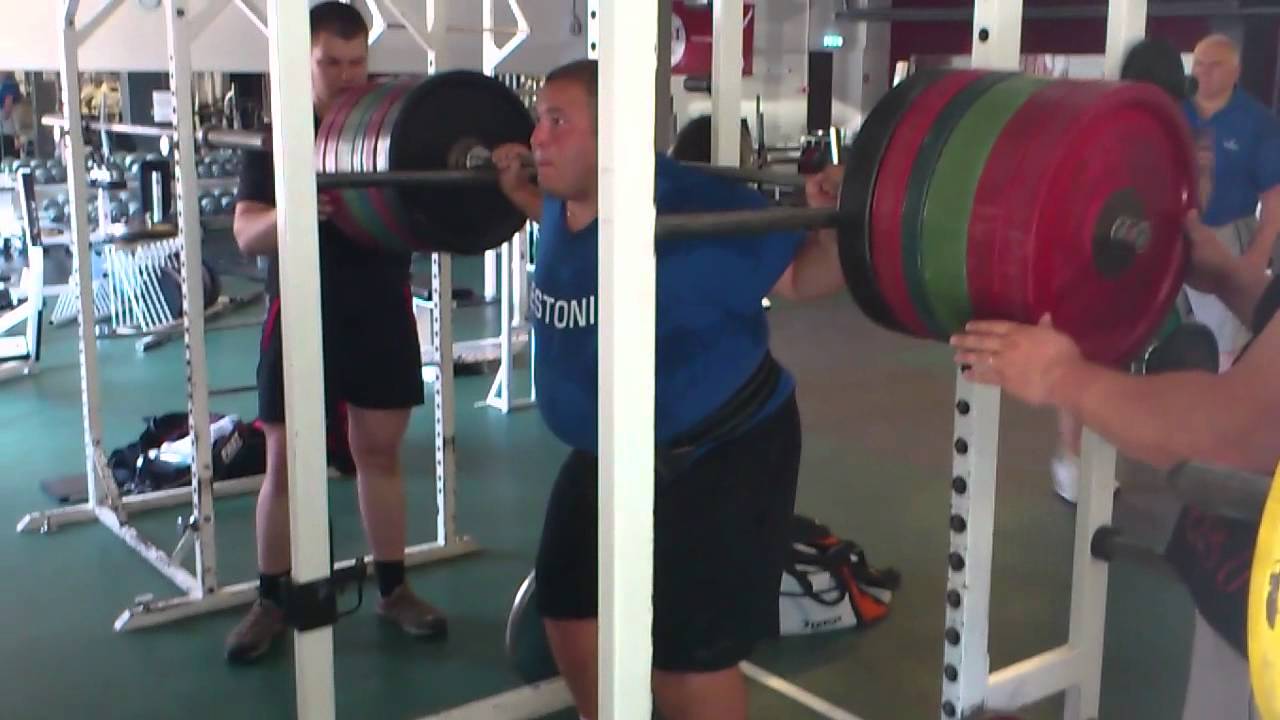 Siim Rast Lockout 410kg ! - YouTube