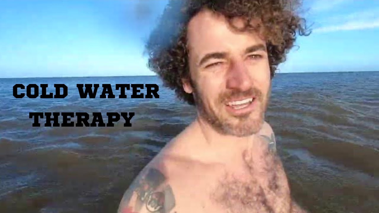 NEW YEAR SWIM IN UK - WIM HOF COLD WATER BREATHING - YouTube