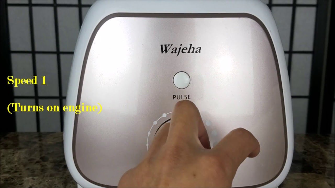 How to use your Wajeha Blender - YouTube