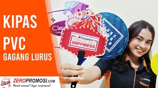 Jual Kipas PVC Gagang Lurus Custom Logo Promosi | Jakmall.com