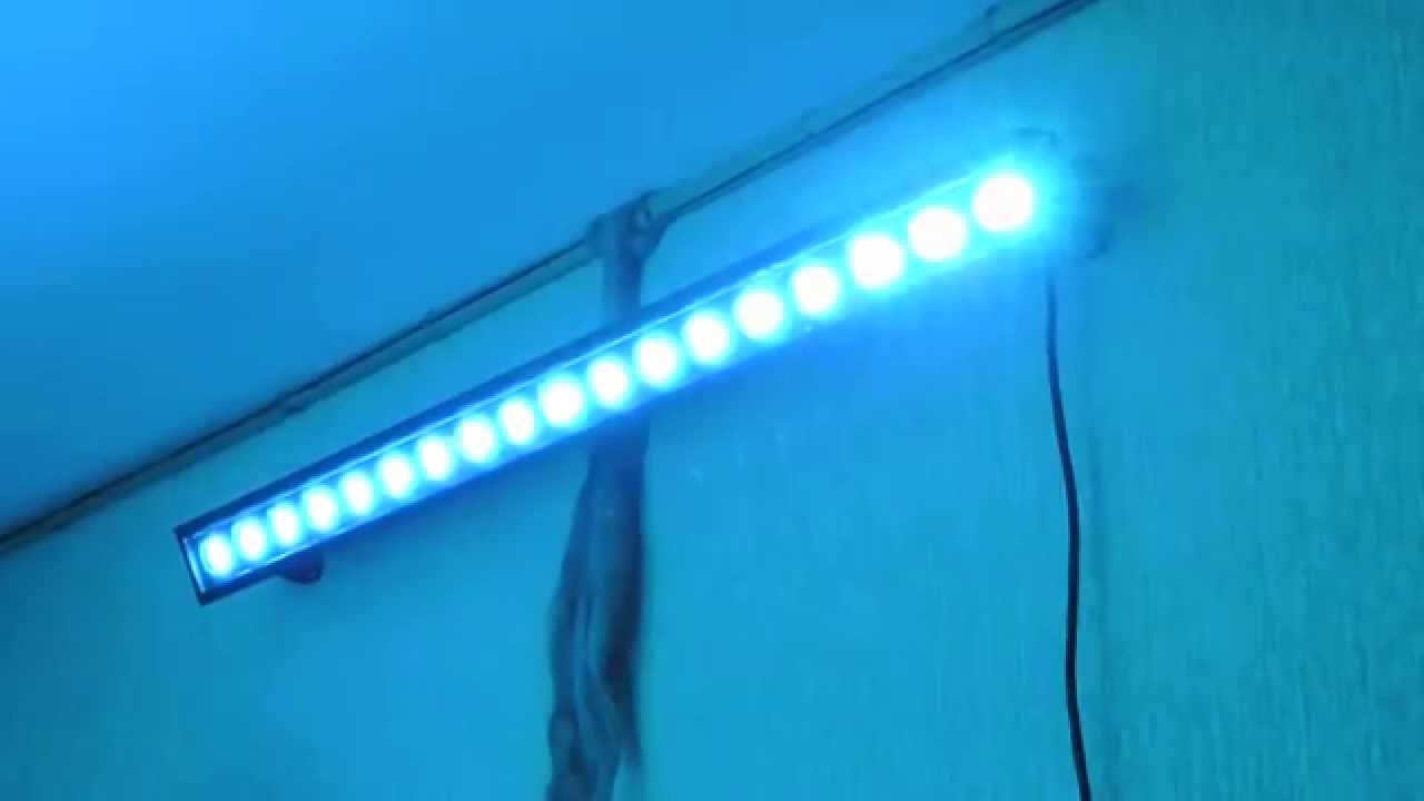 American DJ Mega Tri Bar LED - YouTube