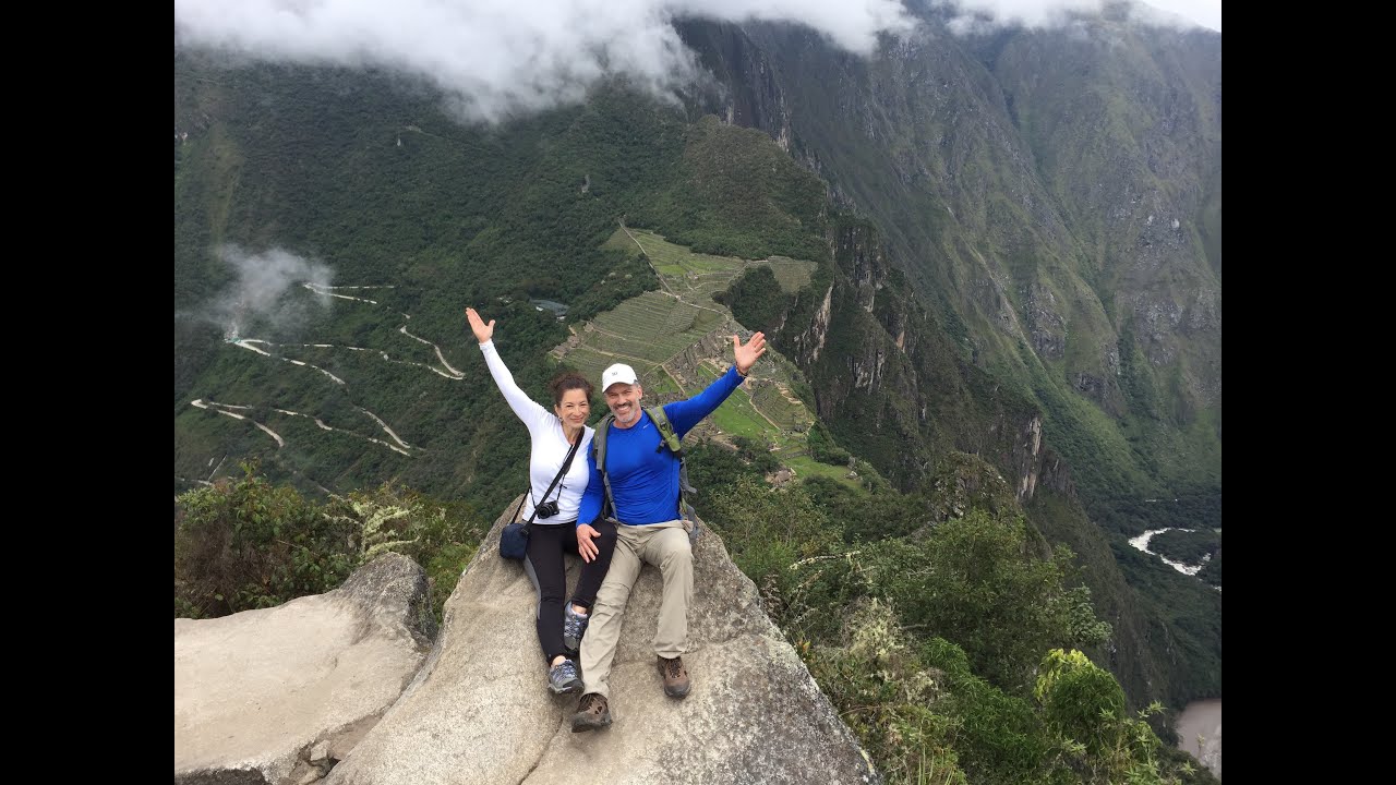 Huayna Picchu Stairs of Death - YouTube