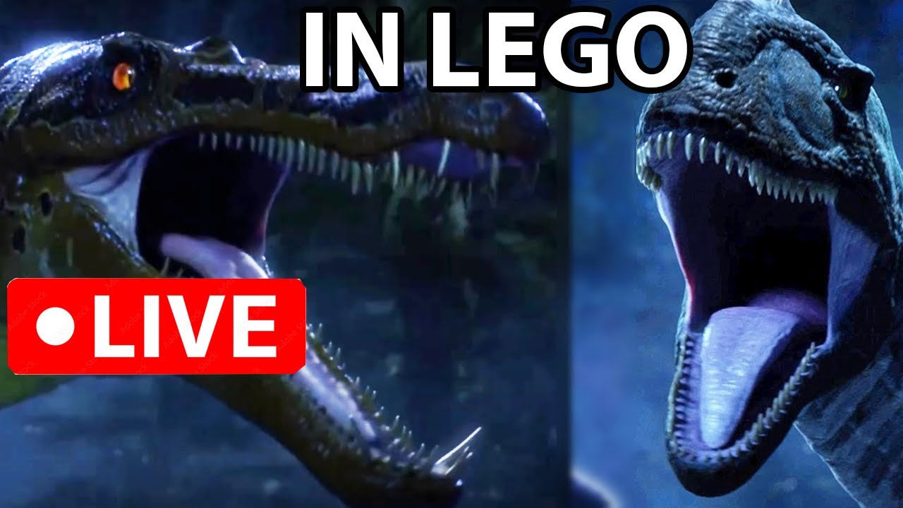 Upgrading the Suchomimus vs Majungasaurus Scene in LEGO (Behind the ...