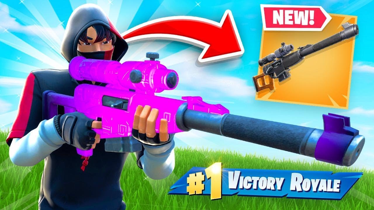 So Epic Added a MACHINE GUN SNIPER to Fortnite... - YouTube
