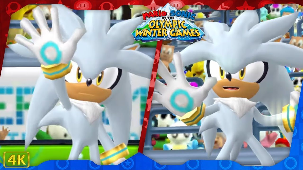 Mario & Sonic at the Olympic Winter Games 2010 ⁴ᴷ All Events (Silver ...