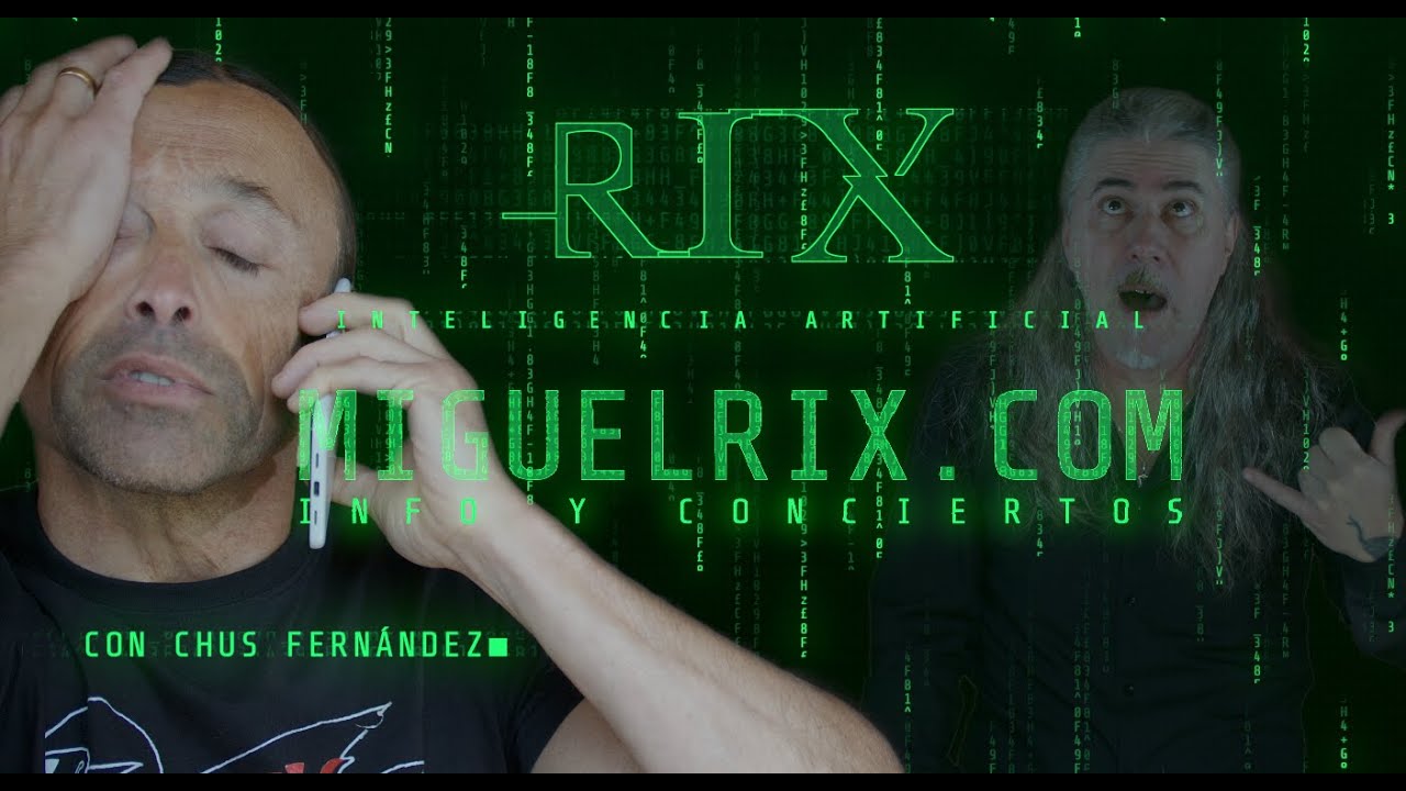 RIX - INTELIGENCIA ARTIFICIAL 4K (video clip oficial ©Miguel Rix 2025 ...