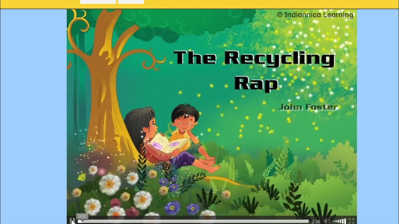 The Recycling Rap class class 5 ch 5 - YouTube
