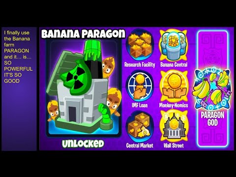 The Banana Farm PARAGON (BTD6 Modded) - YouTube
