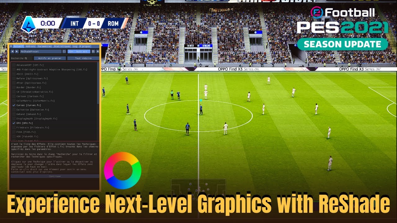 "ReShade Mod: Unlock Breathtaking Graphics in PES 2021 & Football Life ...