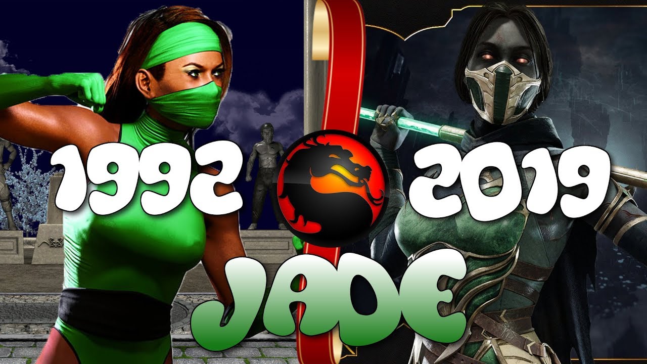 Jade Evolution all Fatality Все добивания MK2 to MK11 - YouTube