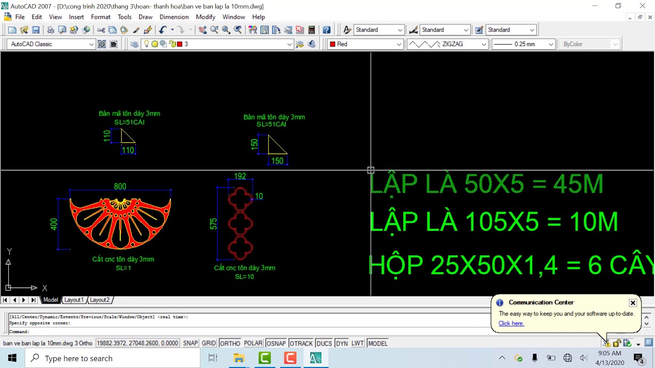 hướng dẫn tab insert va format trong autocad 2007 - YouTube