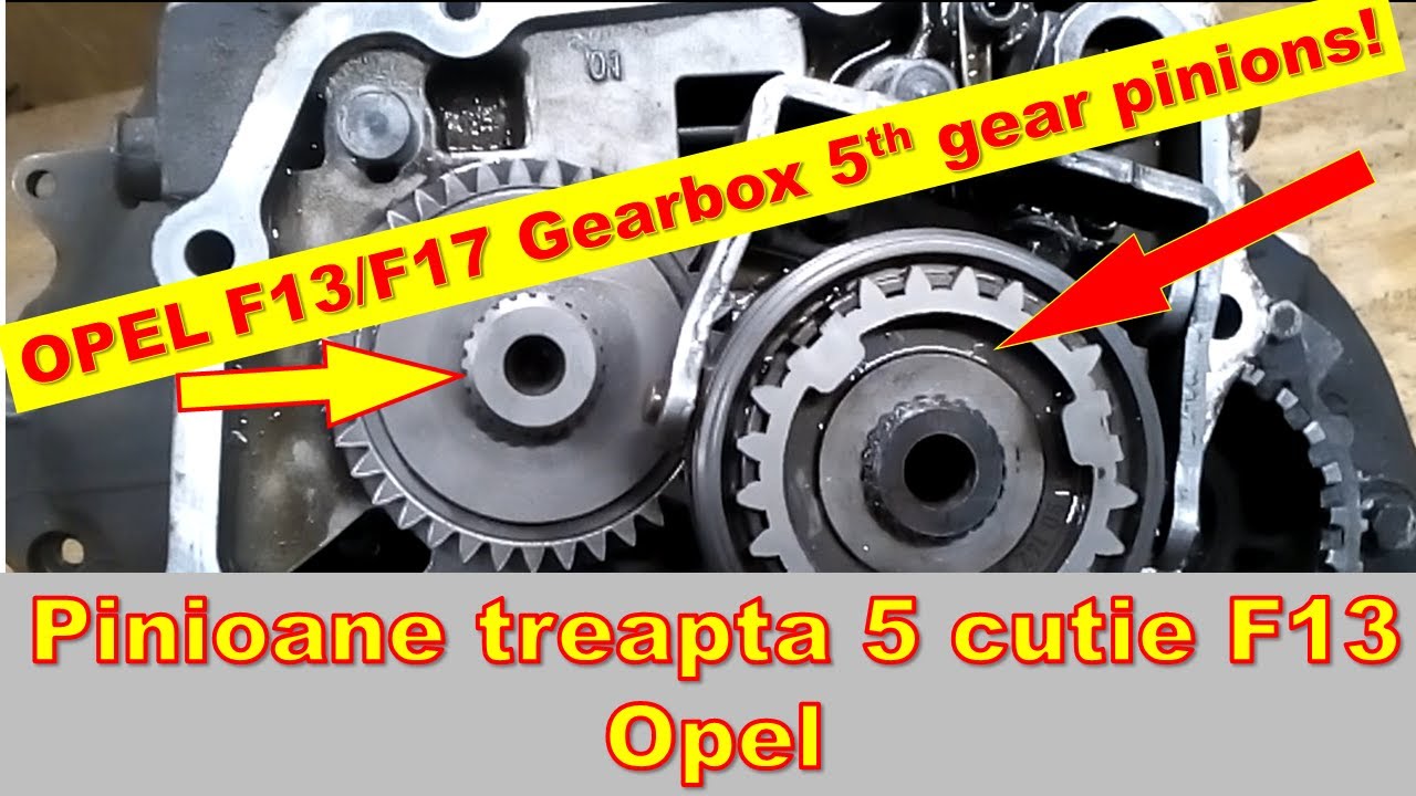 Pinion treapta a5-a cutie Opel Remove/replace the 5th gear pinions in ...