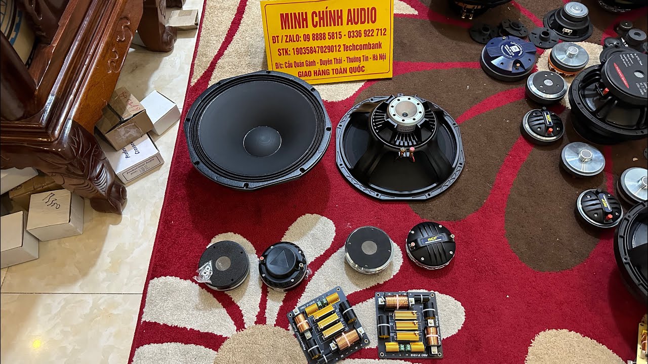 Giảm 300k, combo loa full 40 array, neo hiwell coil 76 + trec 750 neo ...