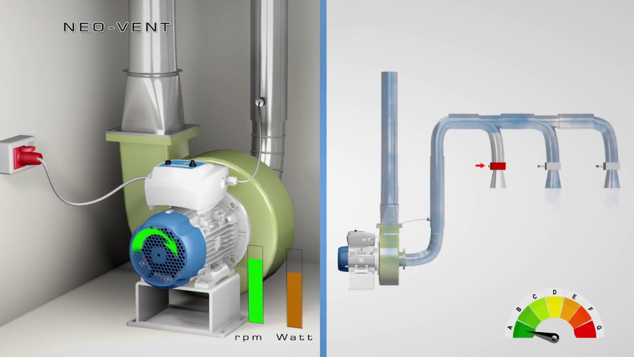 NEO-VENT, Control unit for air suction and ventilation - YouTube