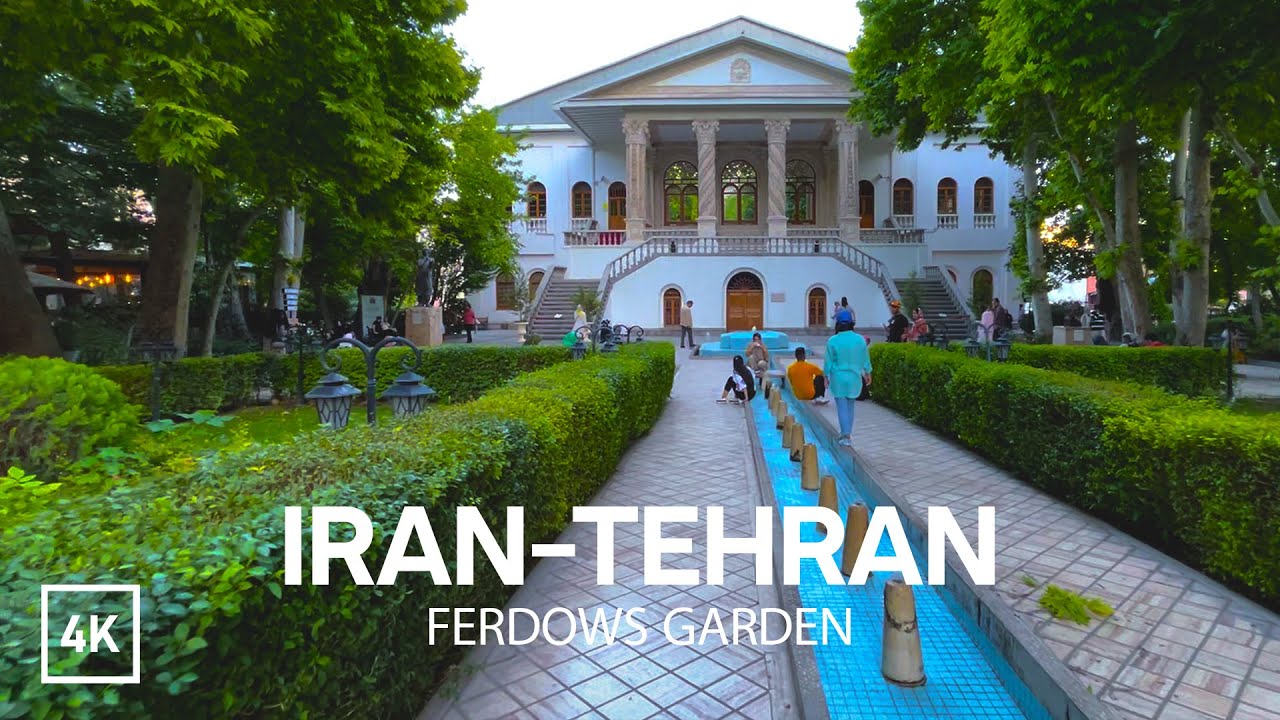 TEHRAN IRAN [4K] - Walk on Ferdows Garden | Iran Vlog | باغ فردوس - YouTube