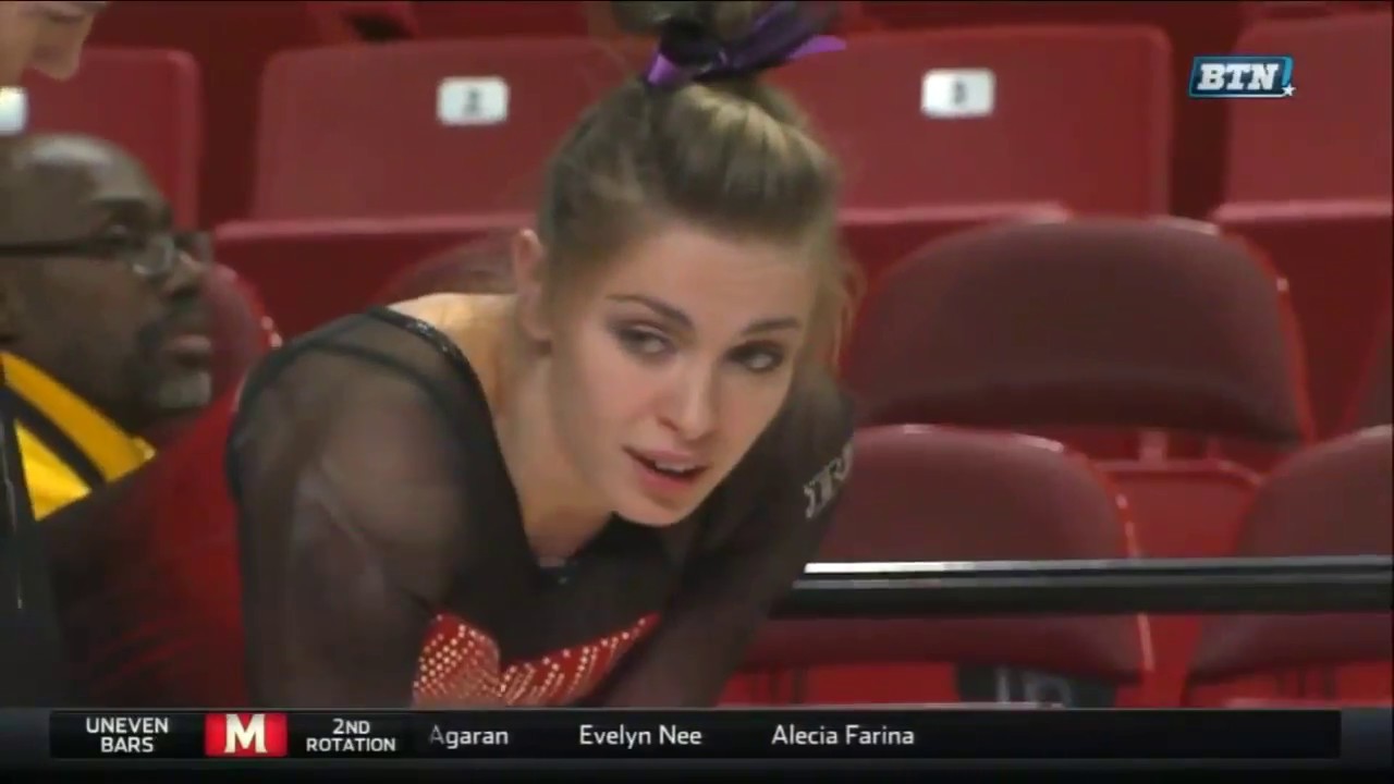 Amanda Bertorello Maryland Bars 9.775 2017 - YouTube