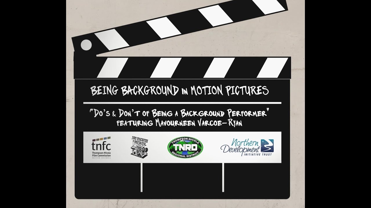 What It's Like to be a Background Actor or Extra on Set - YouTube