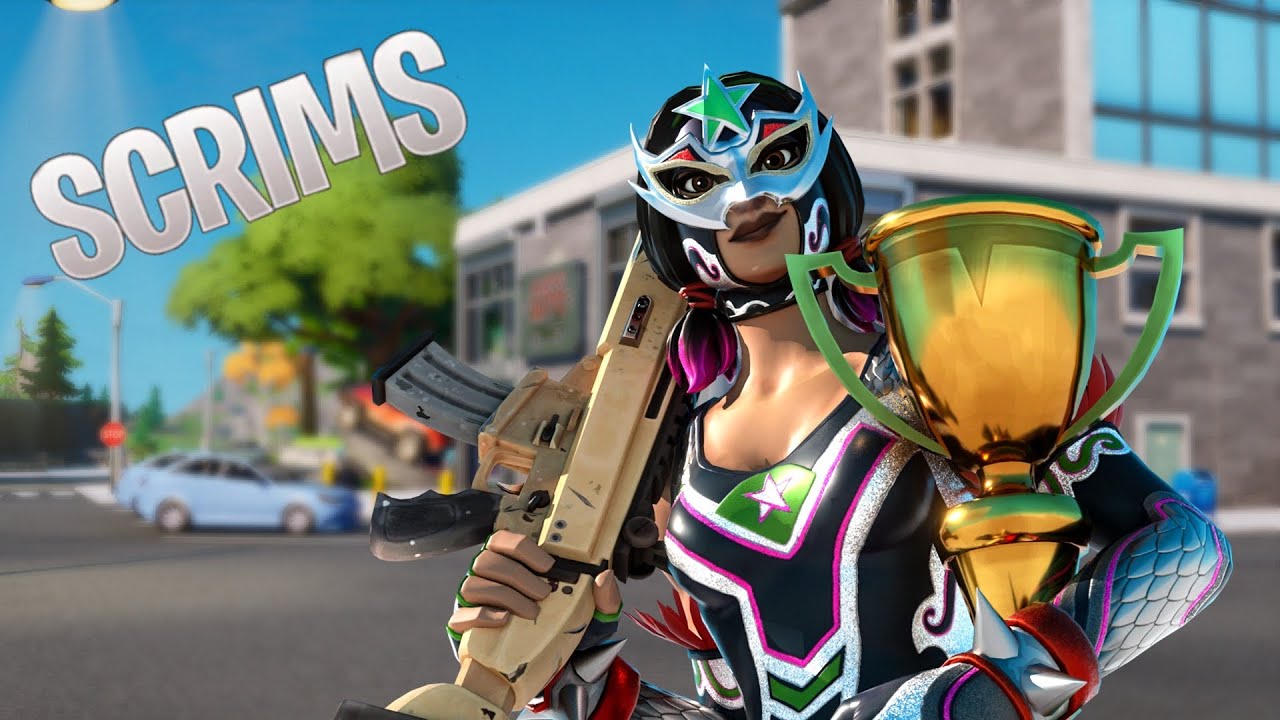 I got 9 Kids to Scrim for any skin in the shop!!! - YouTube