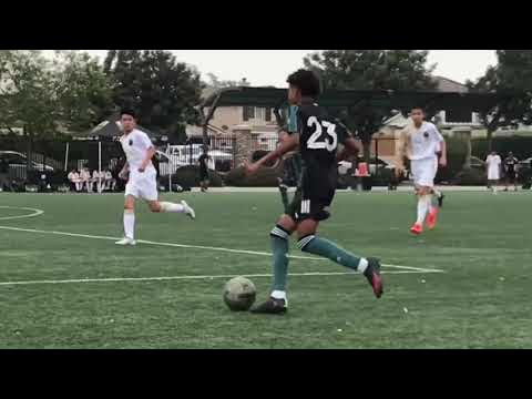 Roman Holliday LA Galaxy Academy U14 MLS Next Goal #1 vs FC Golden State - YouTube