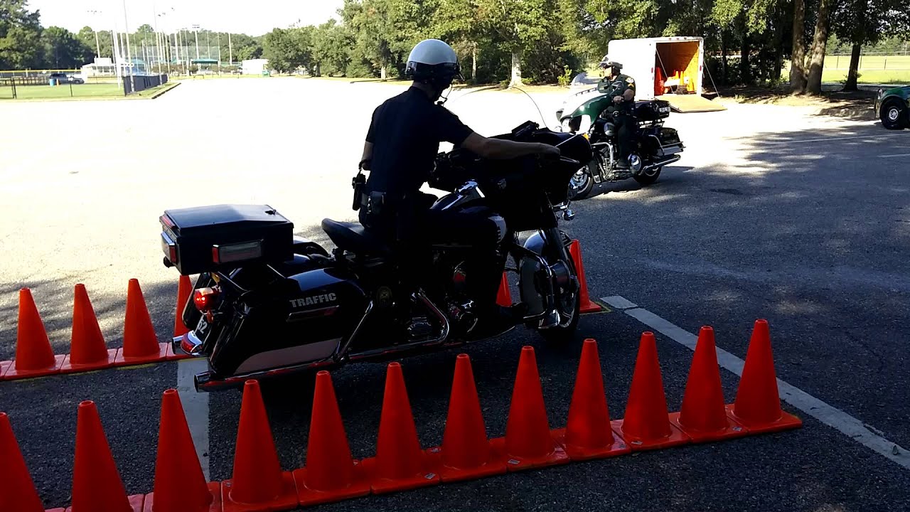 Straight line slow ride practice - YouTube