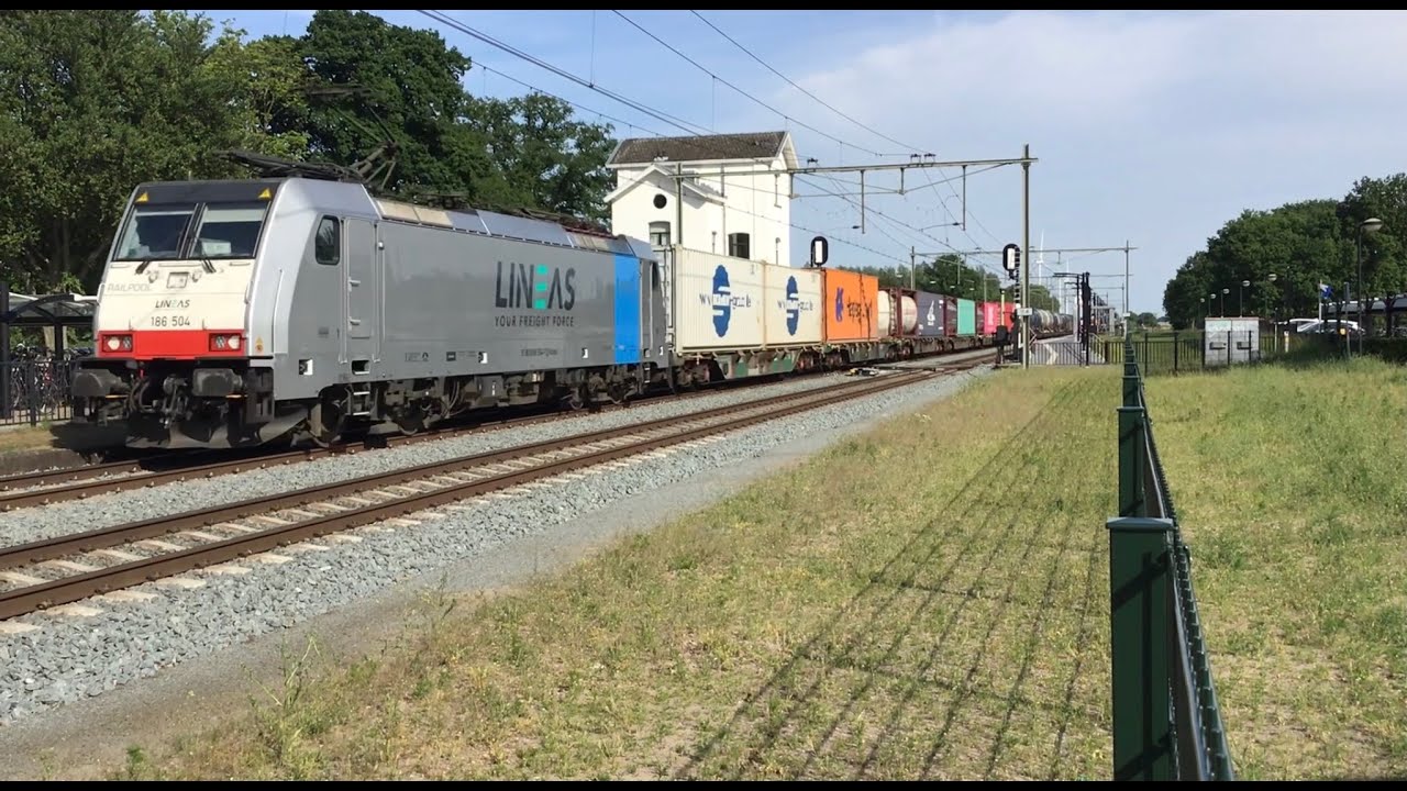 Cool 😎 Mixed Freight Train 3 ( With Container Wagons/ railcars). - YouTube