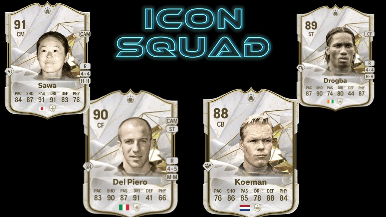 ICON SQUAD SHOWDOWN IN EA FC24 - YouTube