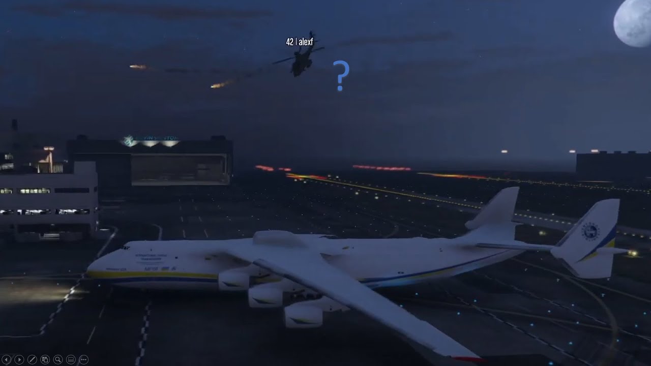 Back in FiveM Flight Simulator! Trying to fly the Antonov-225 - YouTube