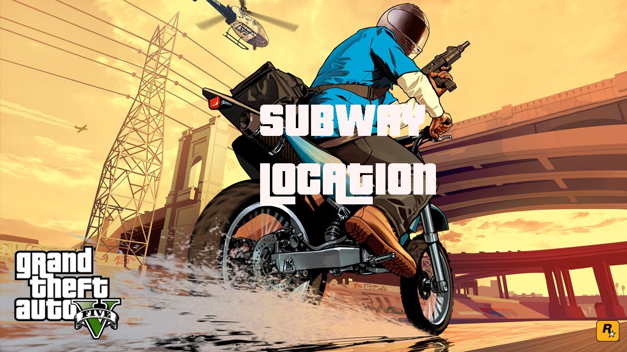GTA V: Subway Location - YouTube