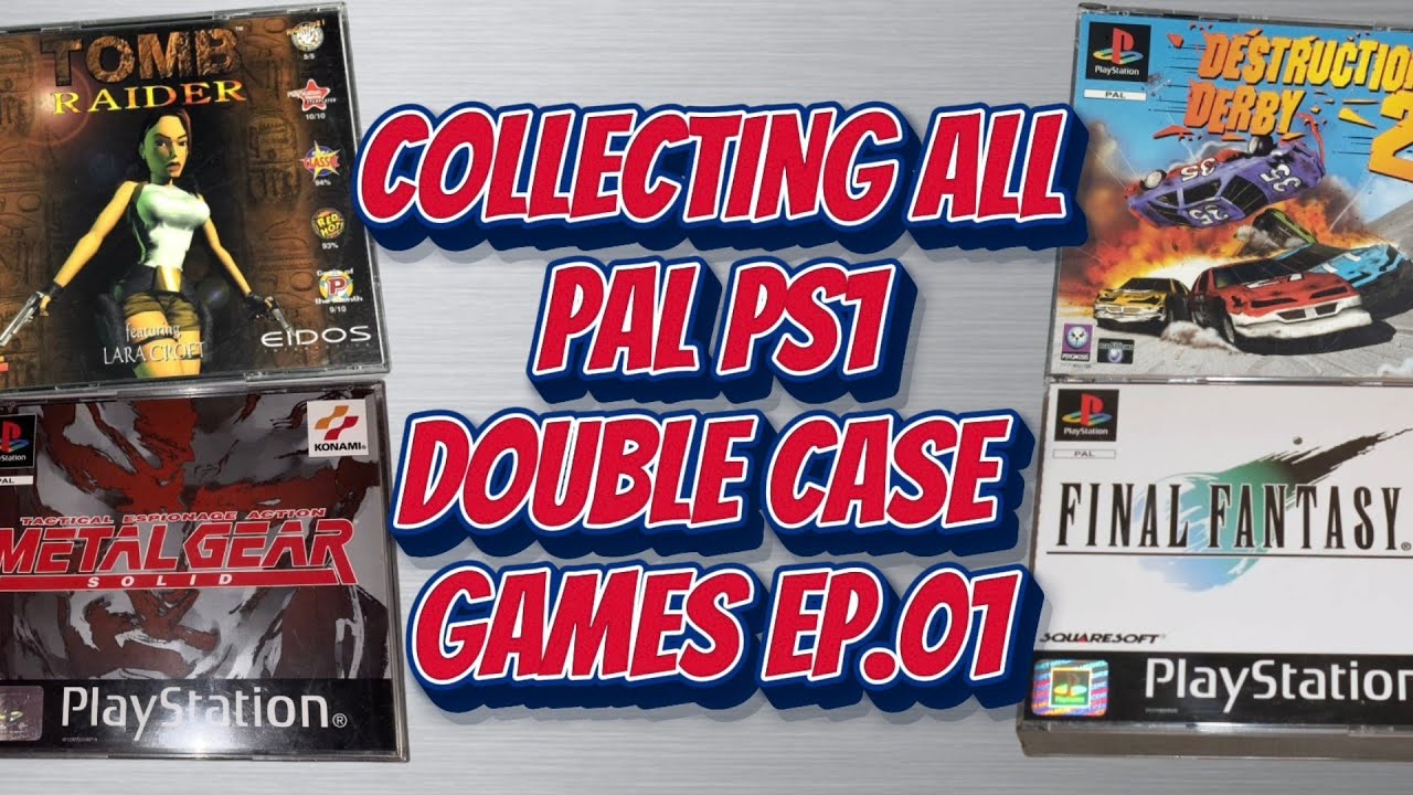 Collecting every PAL PS1 Double Case Game EP.01 | RetroVerse - YouTube