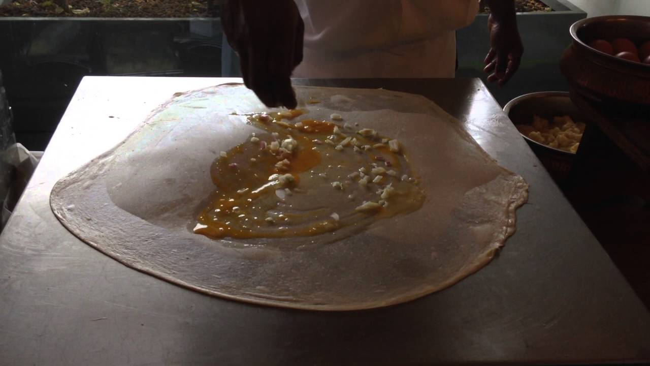 Chicken Murtabak in Singapore - YouTube