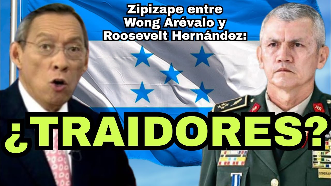 TRAIDORES a la PATRIA se dicen Rodrigo Wong Arévalo y Roosevelt ...