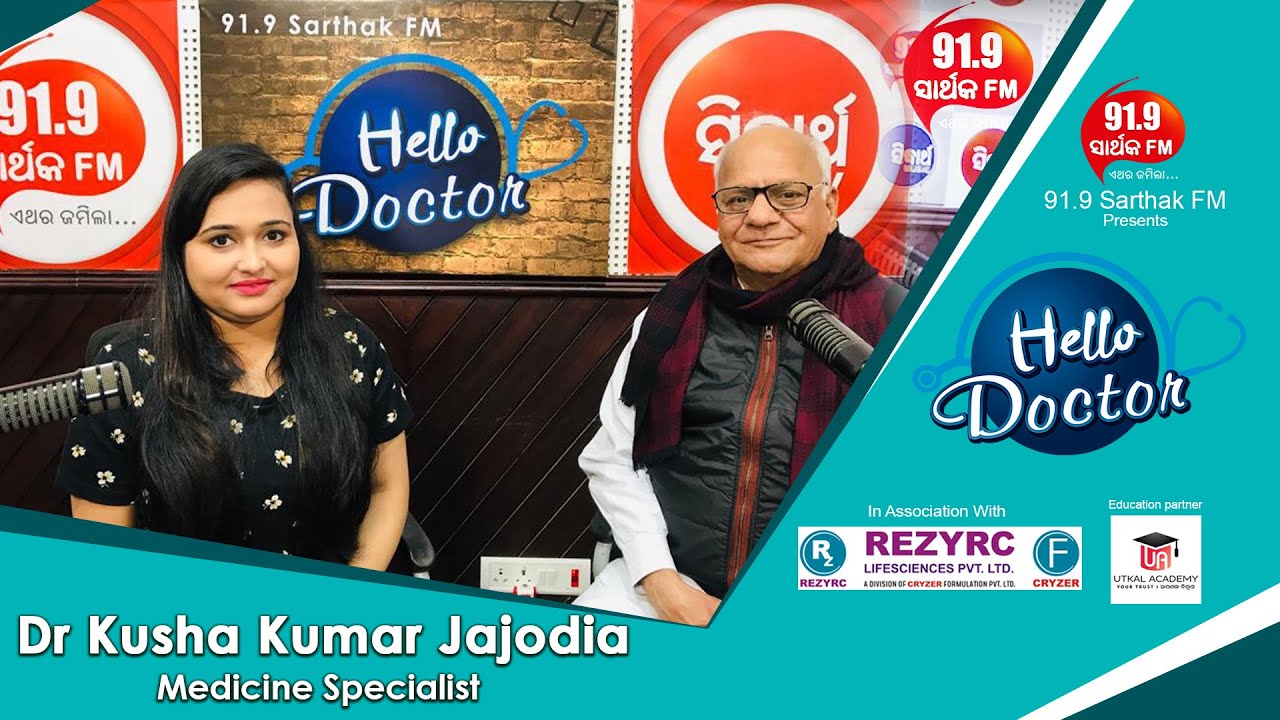 Corona Virus | Hello Doctor With Dr. Kusha Kumar Jajodia | 91.9 Sarthak FM - YouTube