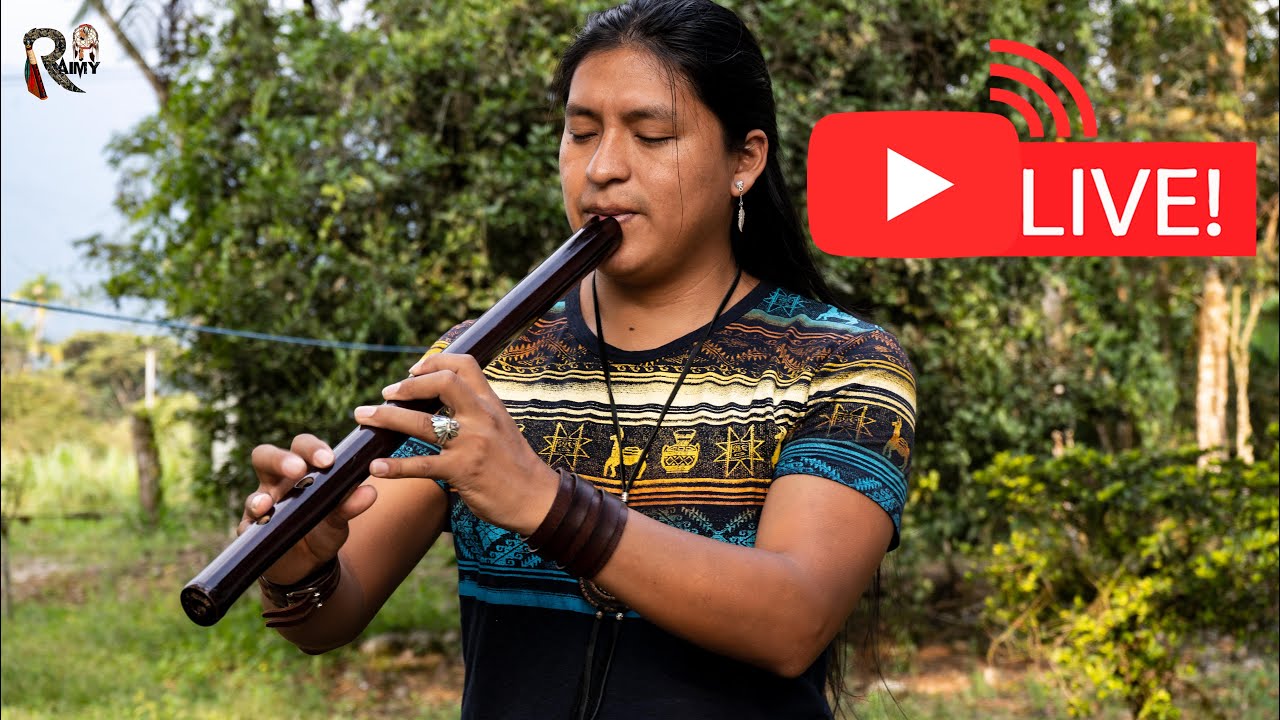 Peaceful Live Music For Relax With Nature Background - YouTube