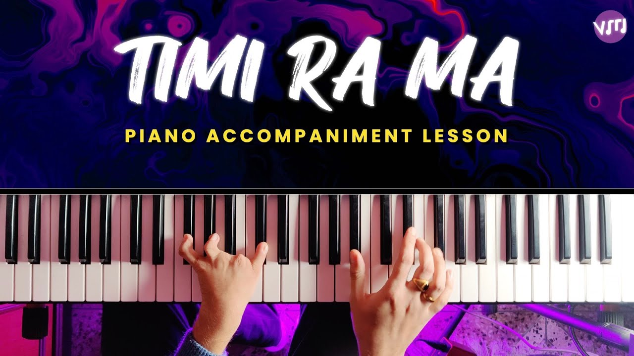 How to play Timi ra ma on the Piano 🎹 | Pariwartan Band | Piano Lesson ...