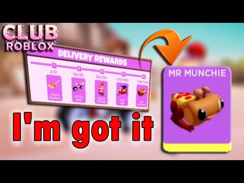 I'M GOT MR MUNCHIE 🍕 PIZZA DELIVERY! Club Roblox! - YouTube