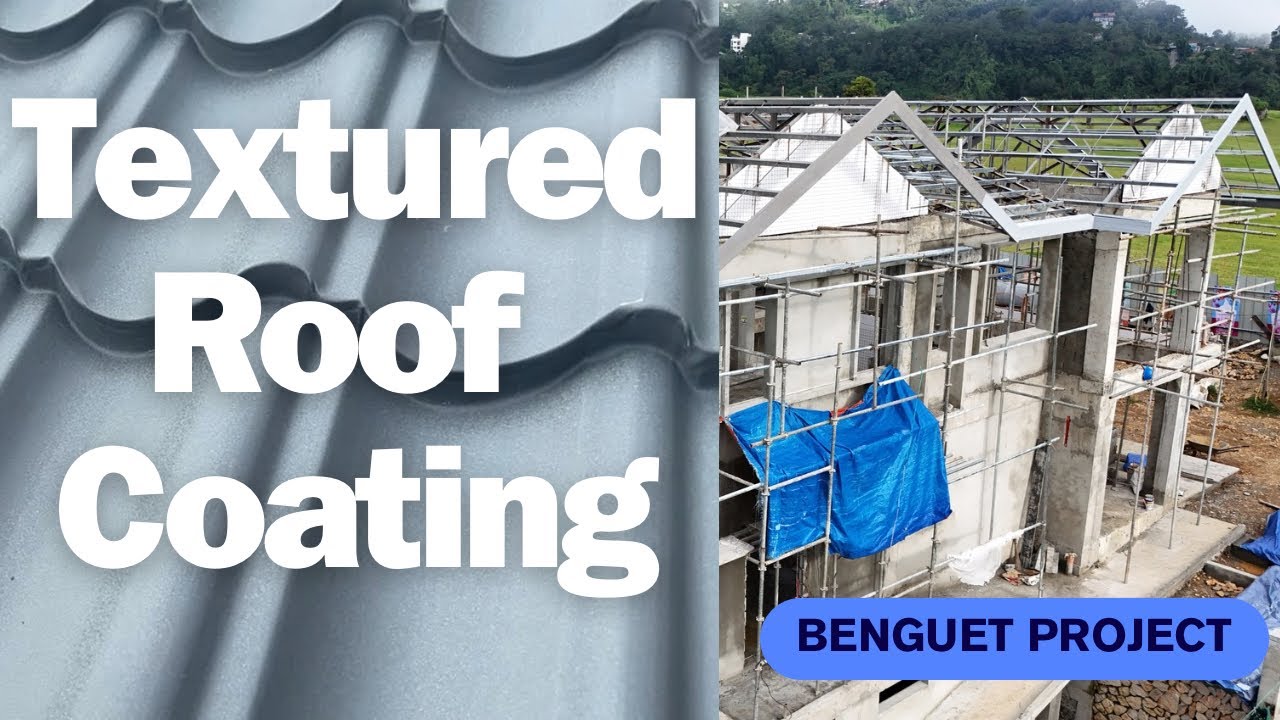 Metal Tile Roof na naka Wrinkle Paint Finish - YouTube