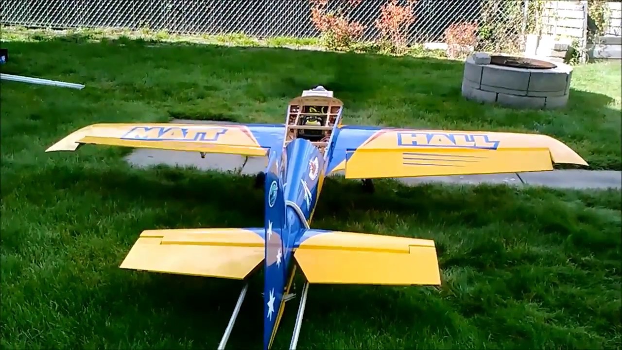 MXS-R 89" EME 60cc brake in - YouTube