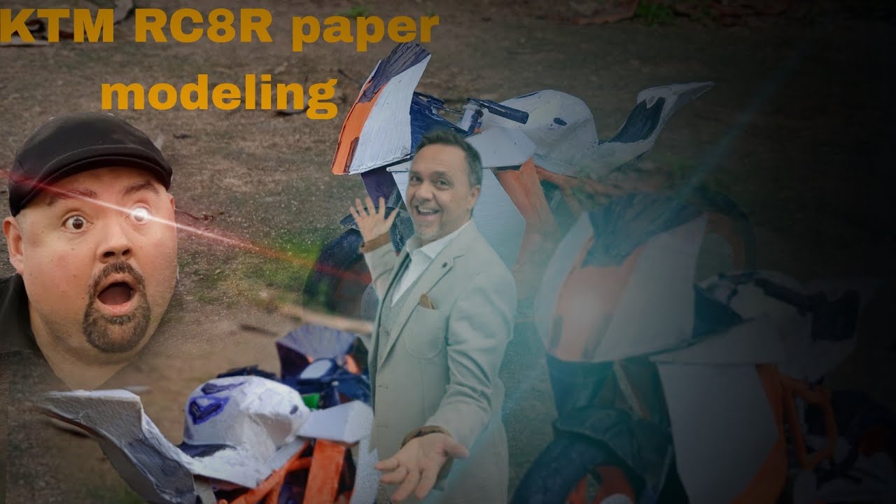 How to ktm rc 8 #paper modeling this ktm in #paper modeling #ktm #ktm ...