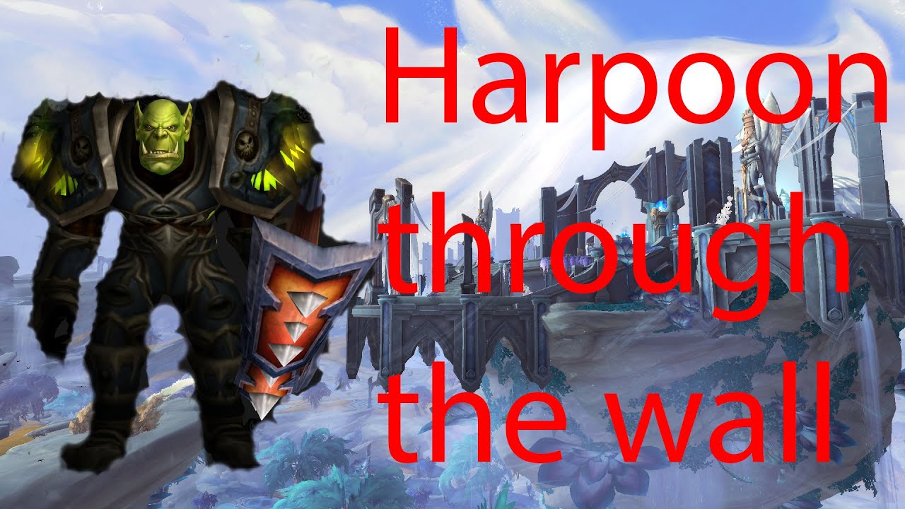 HARPOON THROUGH THE WALL! Survival hunter pvp 9.0.2 - YouTube