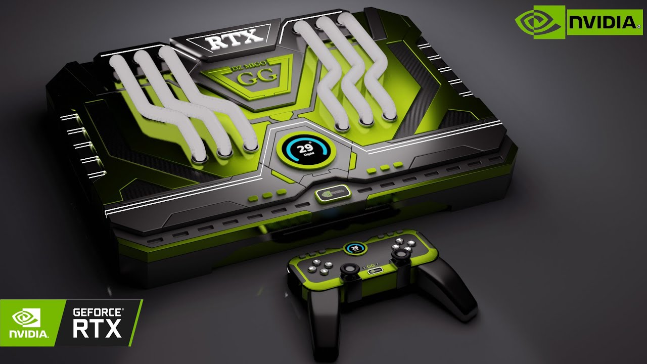 NVIDIA RTX CONSOLE Trailer - 3D Concept - YouTube