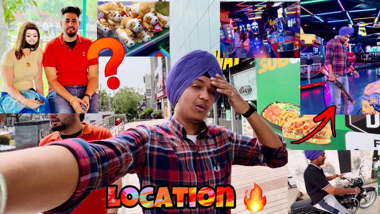 CHUPU WITH 👰🏼‍♀️? GAME CENTRE AND VISTING MALL IN AMRITSAR 🔥🔥 - YouTube