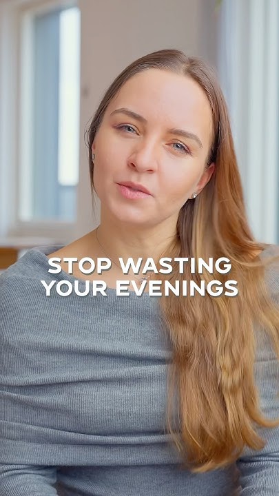 Stop wasting your evenings after work with this little hack #worklifebalance #productivity - YouTube
