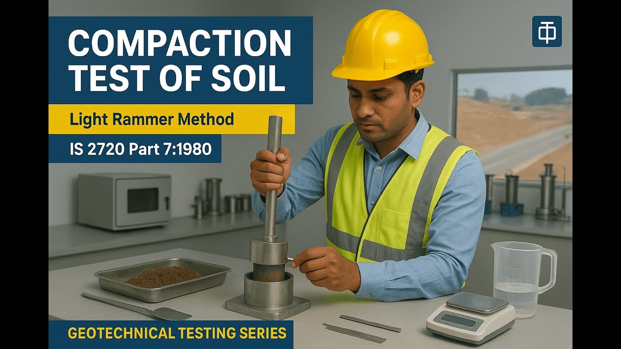 Compaction Test of Soil (Light Rammer Method) | IS 2720 (Part 7): 1980 ...