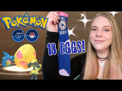 SOCK HATCHING 18X 7KM EGGS IN POKÉMON GO! Sinnoh Celebration Event