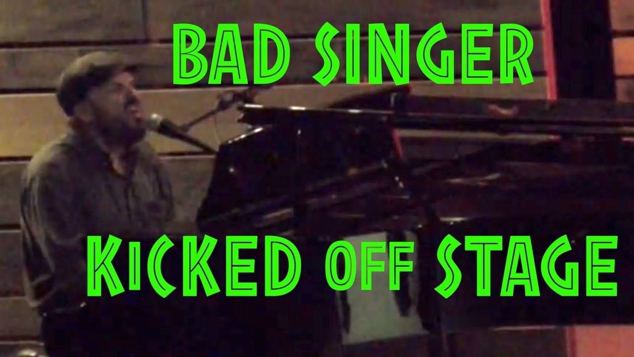 Bad Singer taken off stage at Church - YouTube