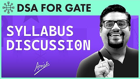 Data Structures and Algorithms for GATE — Complete Playlist - YouTube