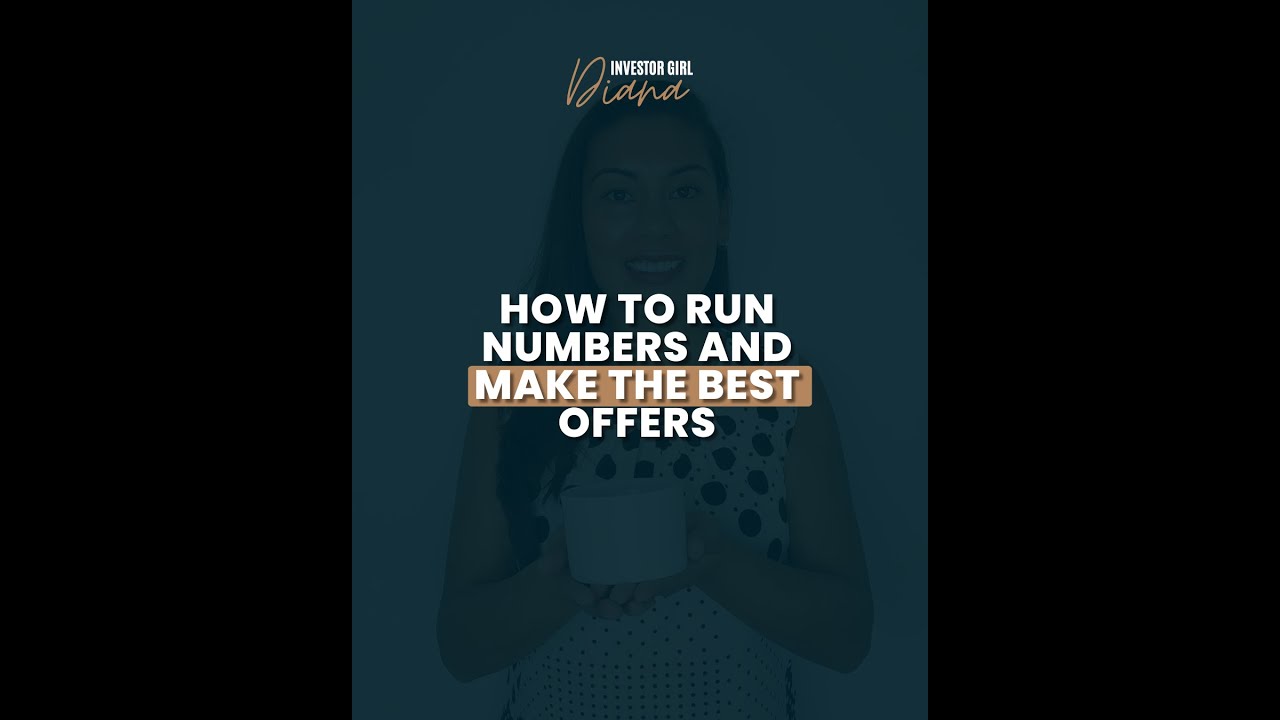HOW TO RUN NUMBERS AND MAKE THE BEST OFFERS - YouTube