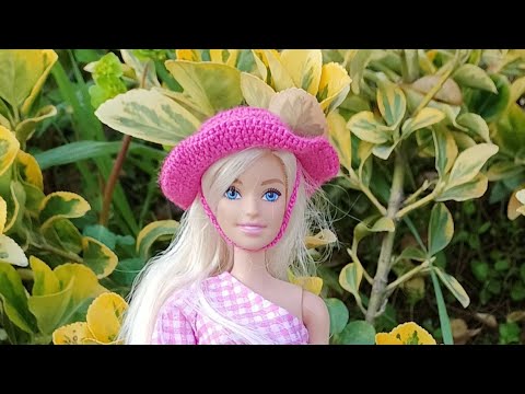 Barbie şapka yapımı